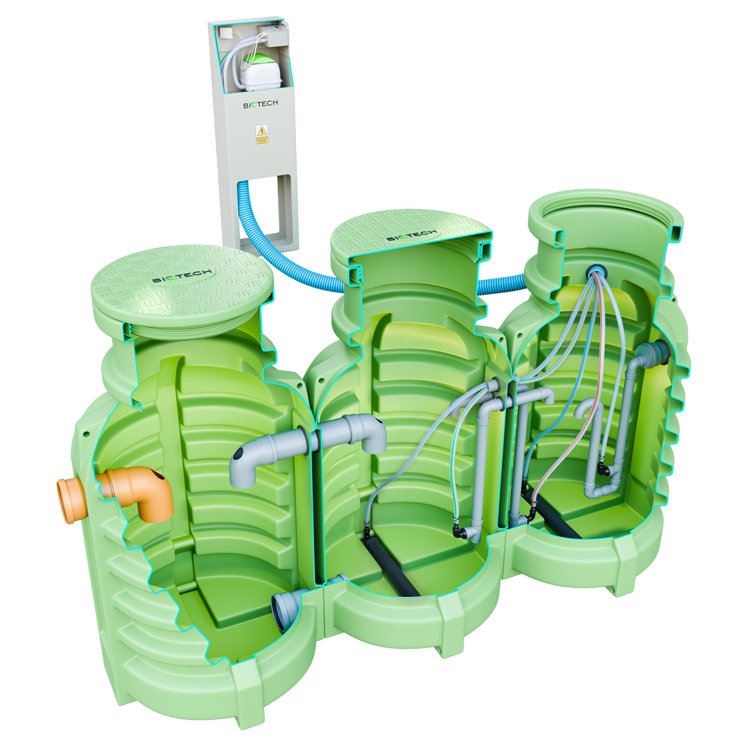 Oczyszczalnia biologiczna BioTECH 8 SBR - PRODUCENT